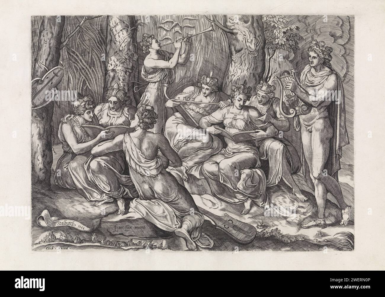 Seven muses hi-res stock photography and images - Alamy