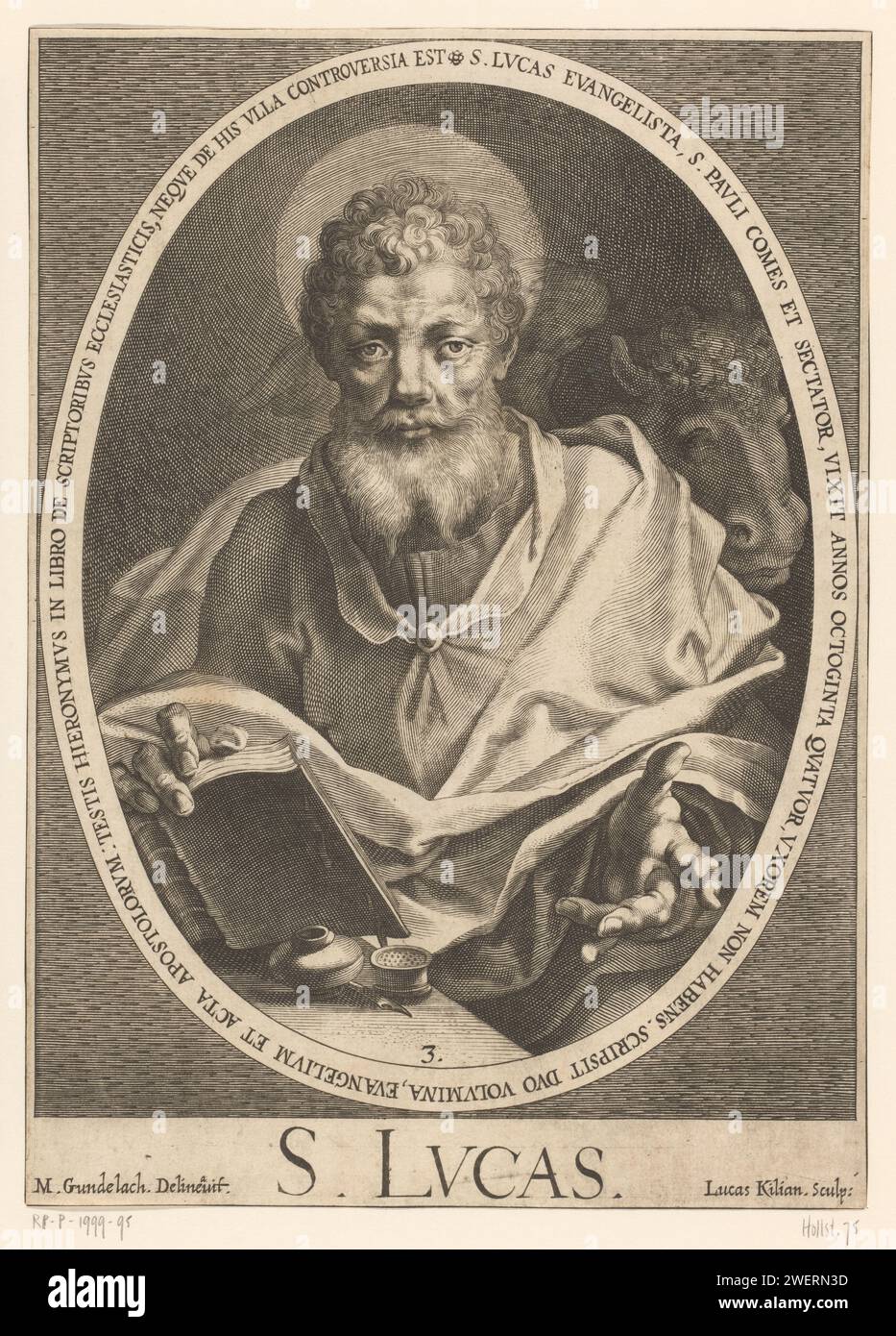 H. Lucas, Lucas Kilian, after Mathashaus Genmdomach, 1629 print Text in ...