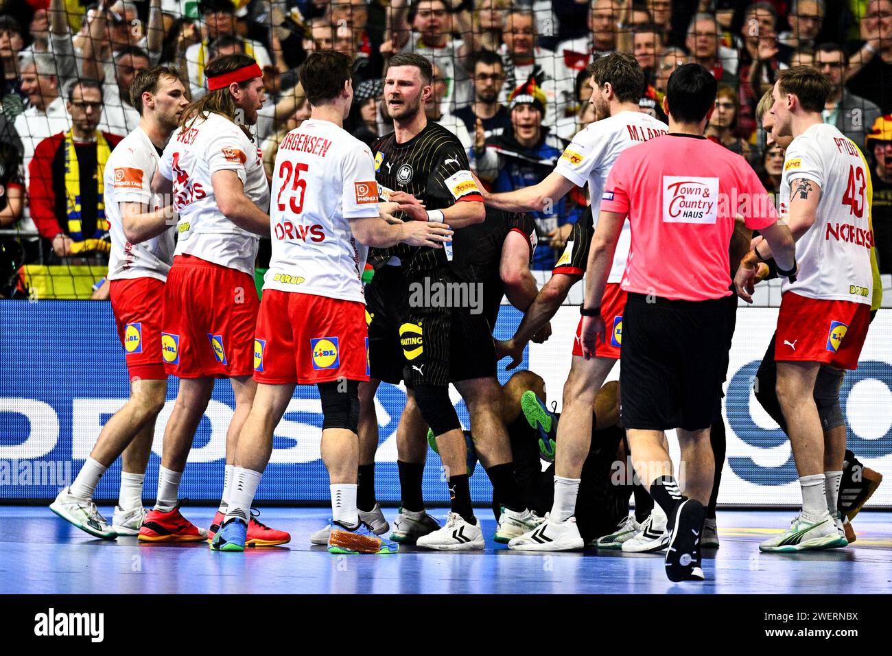 Cologne, Germany. 26th Jan, 2024. Handball: European Championship ...