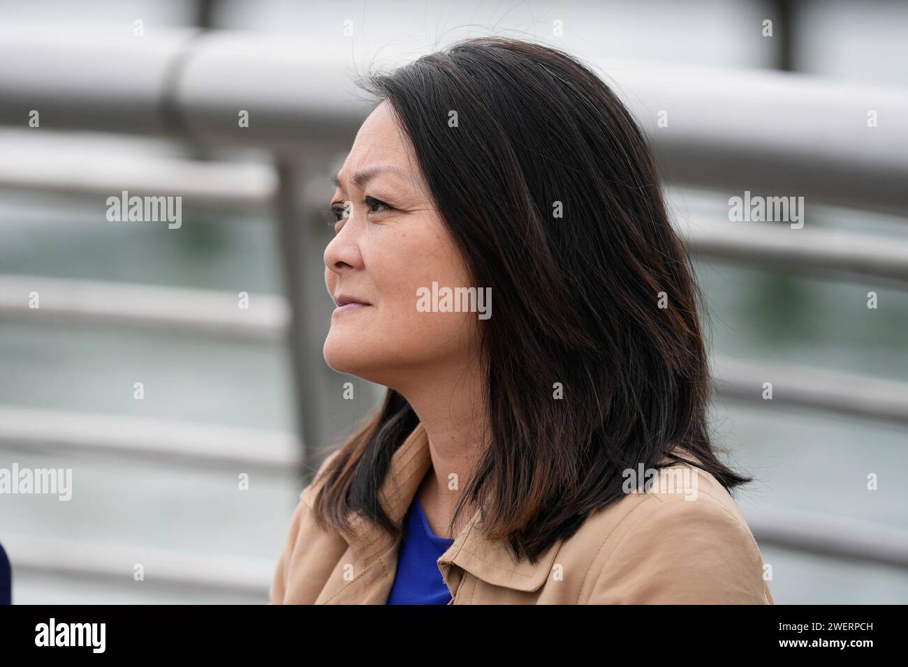 San Francisco City Administrator Carmen Chu during a news conference to ...