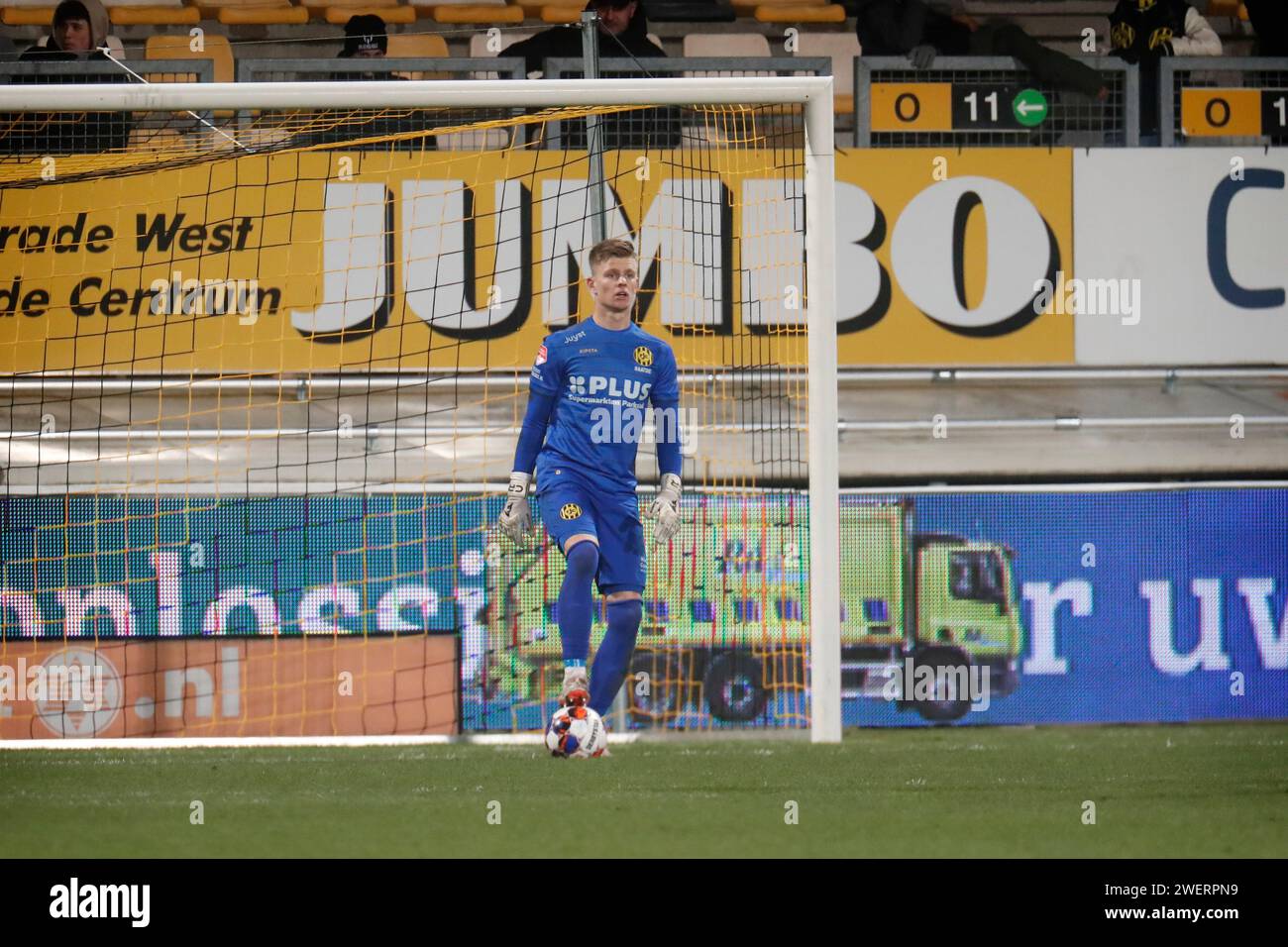 Kerkrade, Netherlands. 26th Jan, 2024. KERKRADE, NETHERLANDS - JANUARY 26: Calvin Raatsie of ...