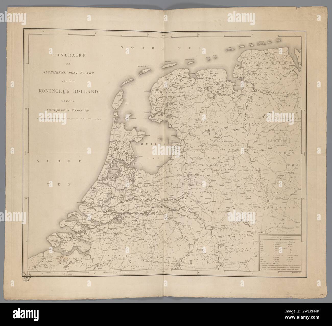 Postal regions map hi-res stock photography and images - Alamy