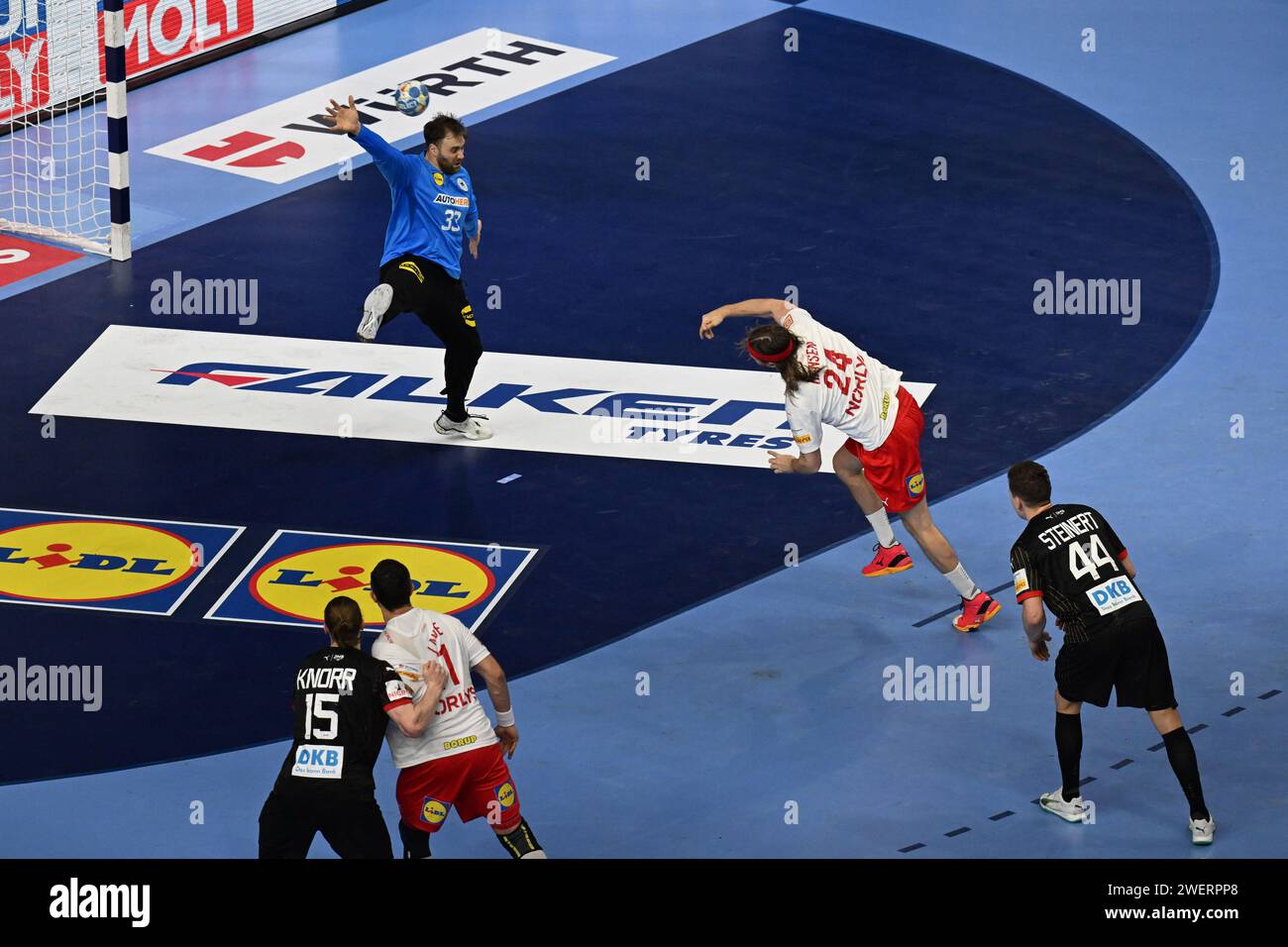 Cologne, Germany. 26th Jan, 2024. Handball: European Championship ...