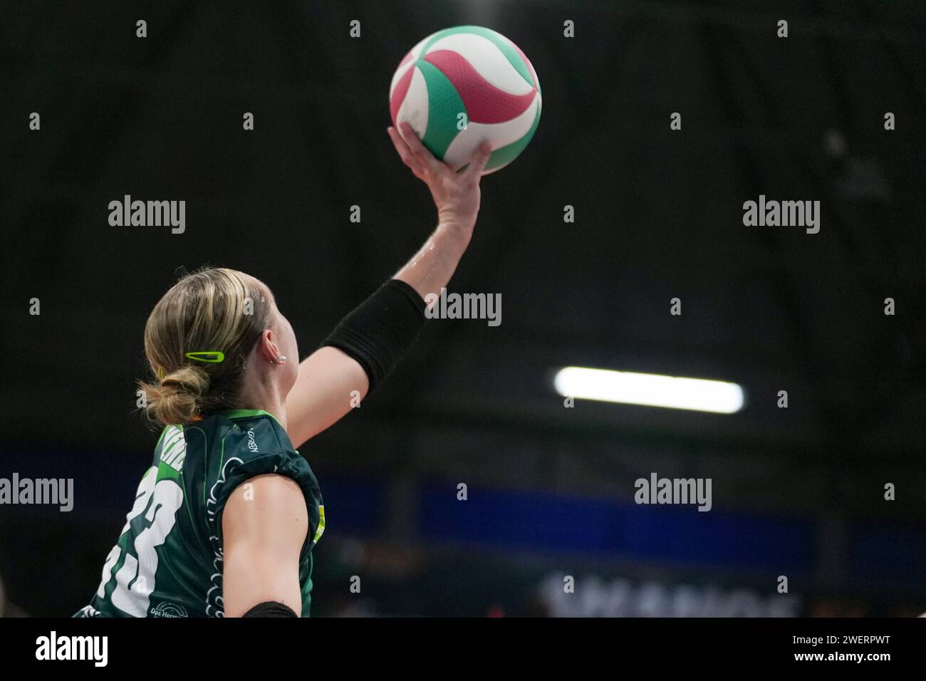 Seville, Spain. 26th Jan, 2024. SEVILLE, SPAIN - JANUARY 26: Faith Burk ...