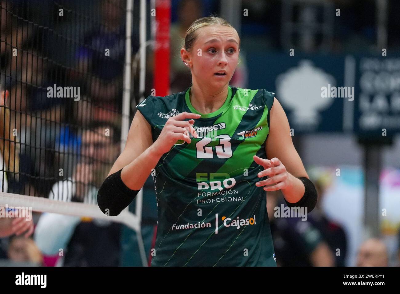 January 26, 2024, Seville, Spain: SEVILLE, SPAIN - JANUARY 26: Kayla ...