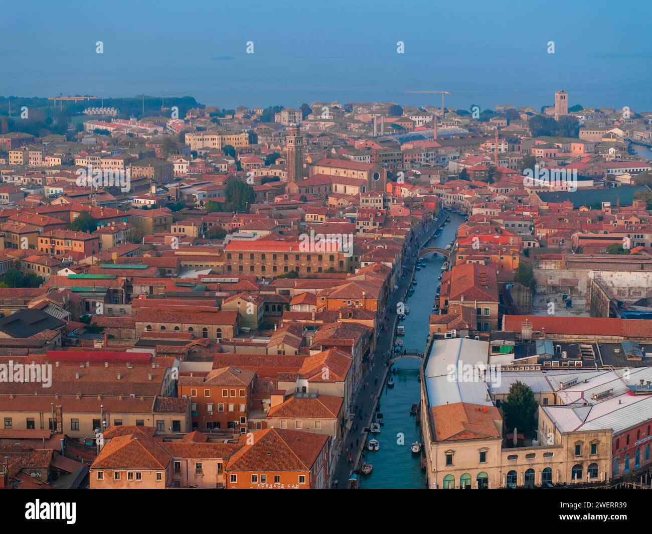Aerial view murano island venice hi-res stock photography and images ...