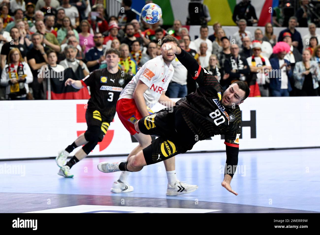 Cologne, Germany. 26th Jan, 2024. Handball: European Championship ...
