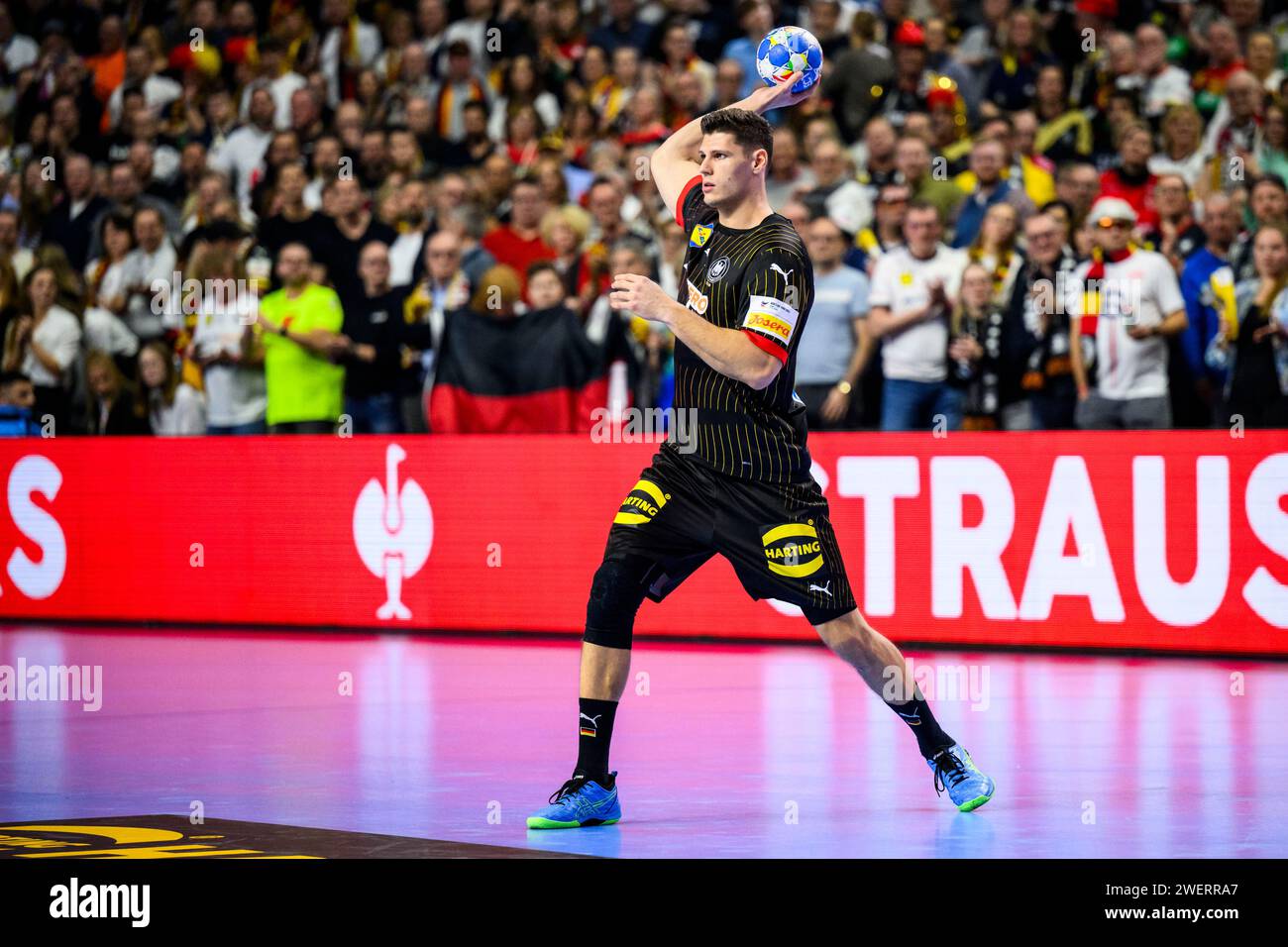 Cologne, Germany. 26th Jan, 2024. Handball: European Championship ...