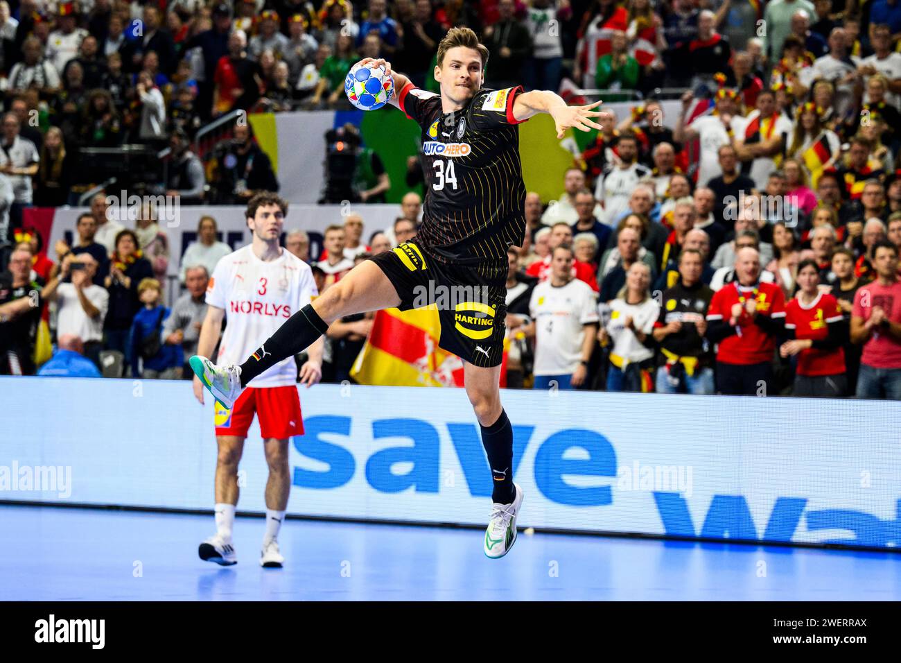 Cologne, Germany. 26th Jan, 2024. Handball: European Championship ...