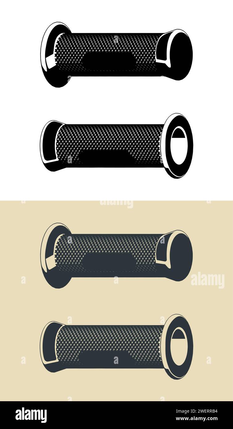 Hand grip detail Stock Vector Images - Alamy