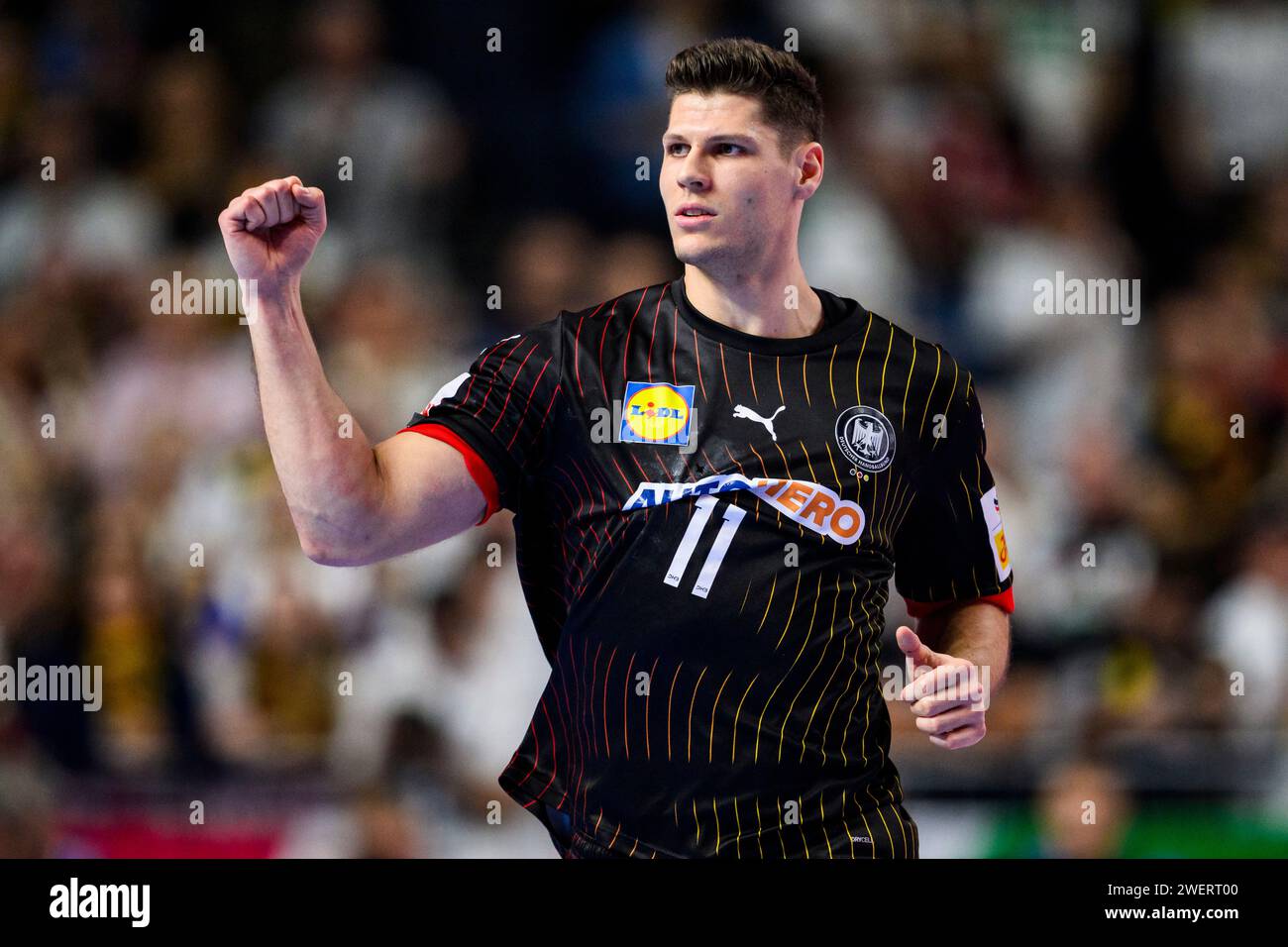 Cologne, Germany. 27th Jan, 2024. Handball: European Championship ...