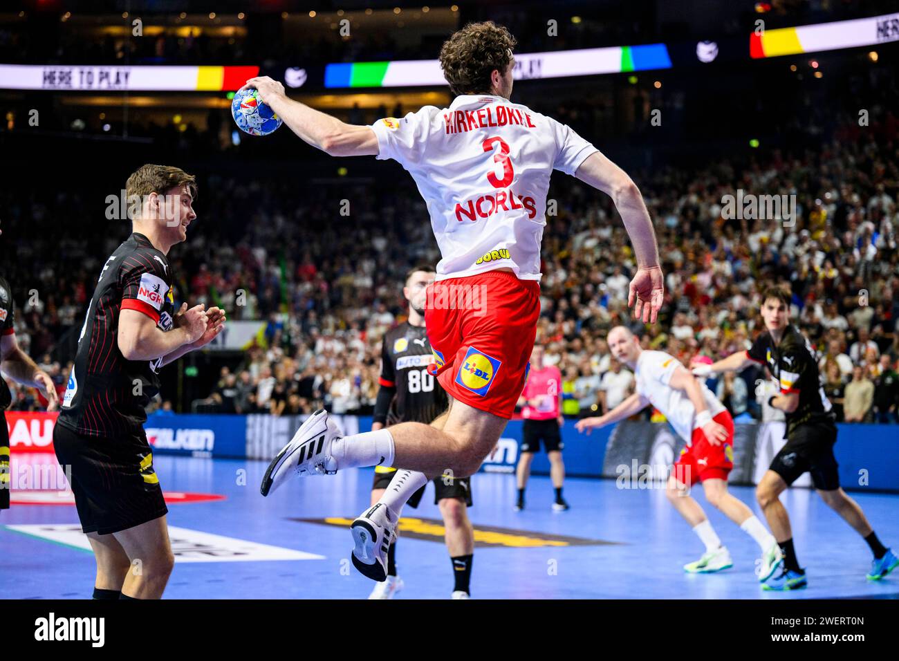 Cologne, Germany. 26th Jan, 2024. Handball: European Championship ...
