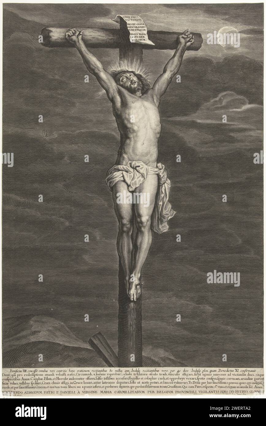 Christ on the Cross, Petrus Clouwet, After Anthony Van Dyck, 1639 ...