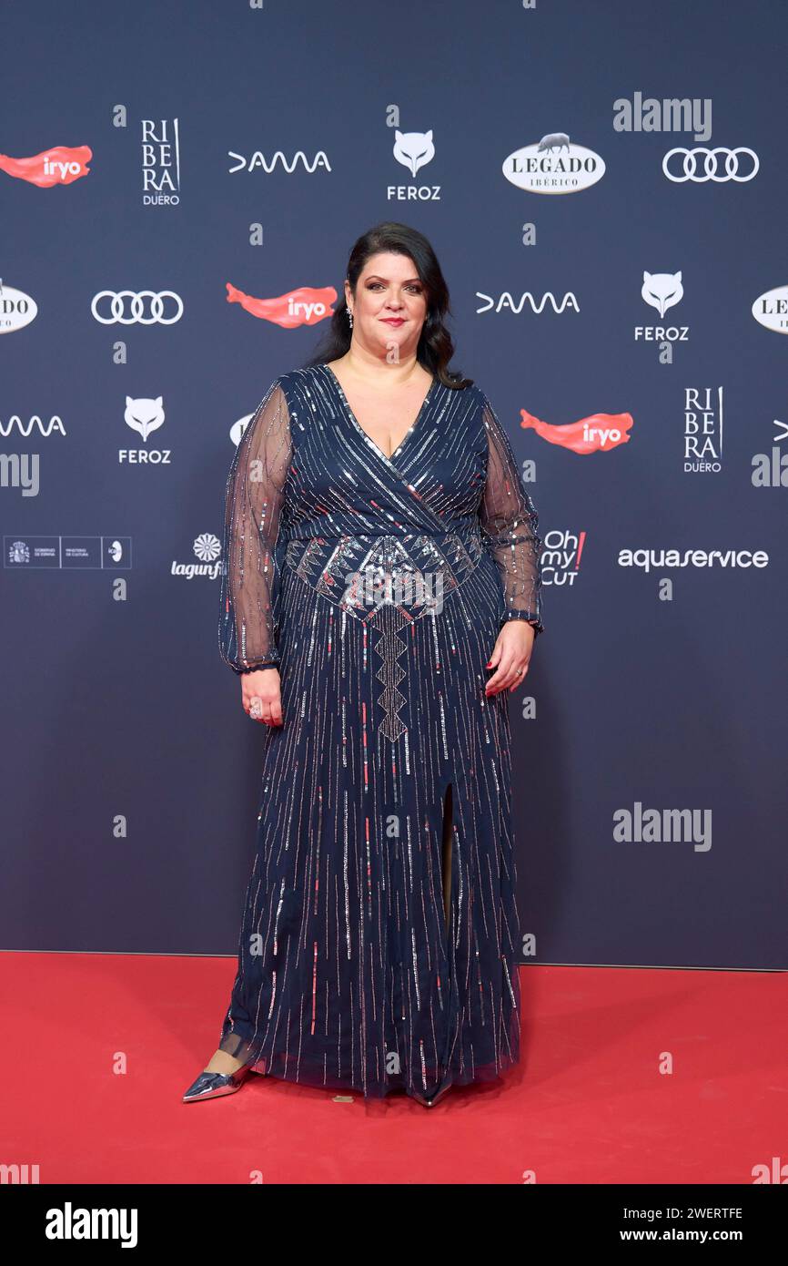 January 26, 2024, Madrid, Madrid, Spain: Coria Castillo attends Feroz ...