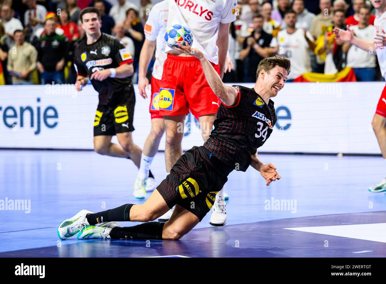 Cologne, Germany. 26th Jan, 2024. Handball: European Championship ...