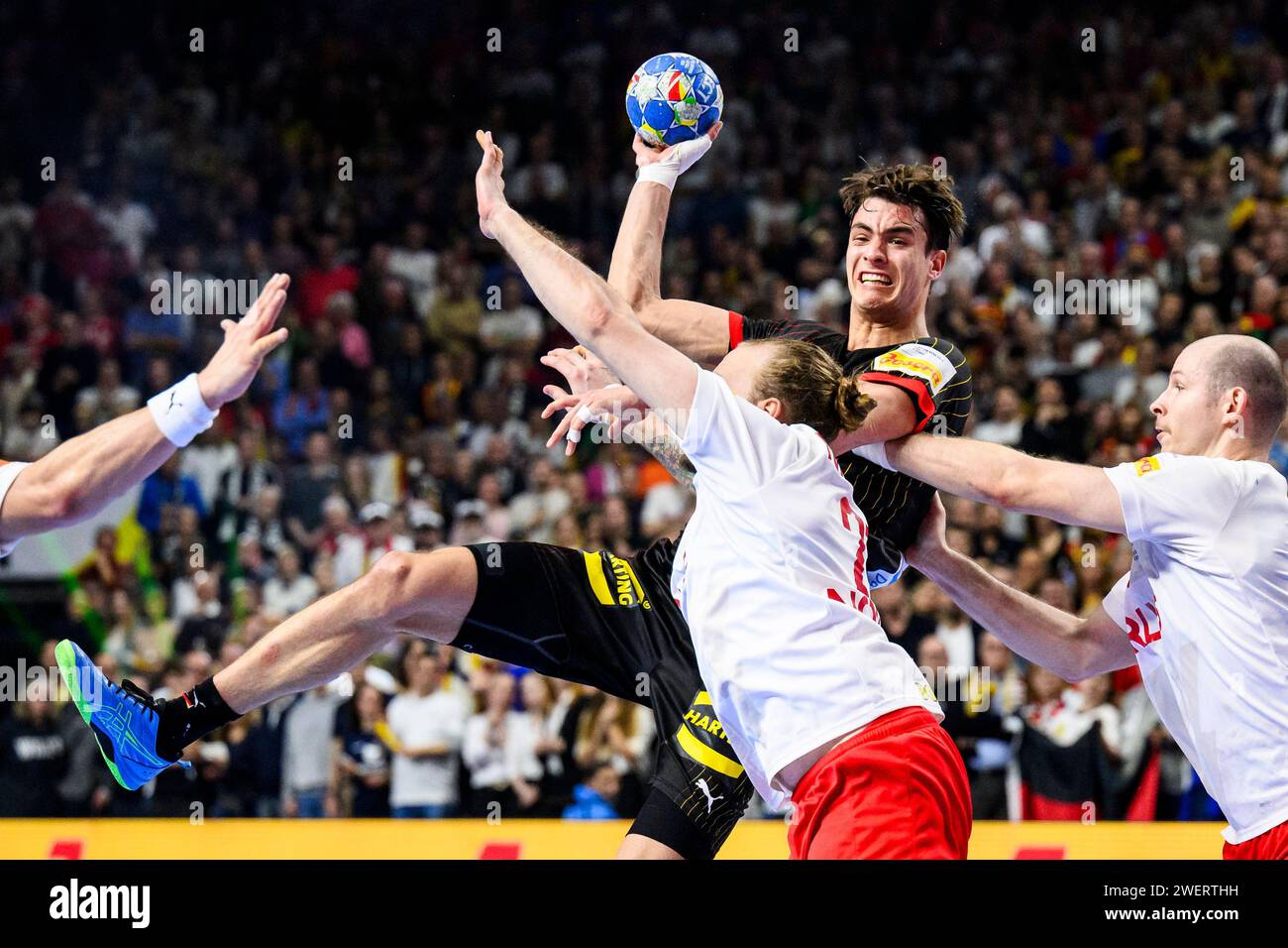 Cologne, Germany. 26th Jan, 2024. Handball: European Championship ...