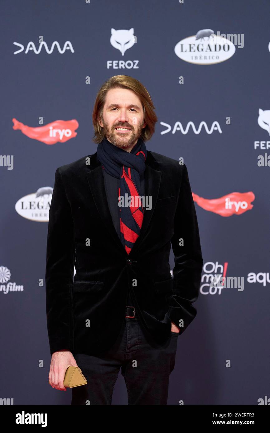 January 26, 2024, Madrid, Madrid, Spain: Manuel Velasco attends Feroz ...