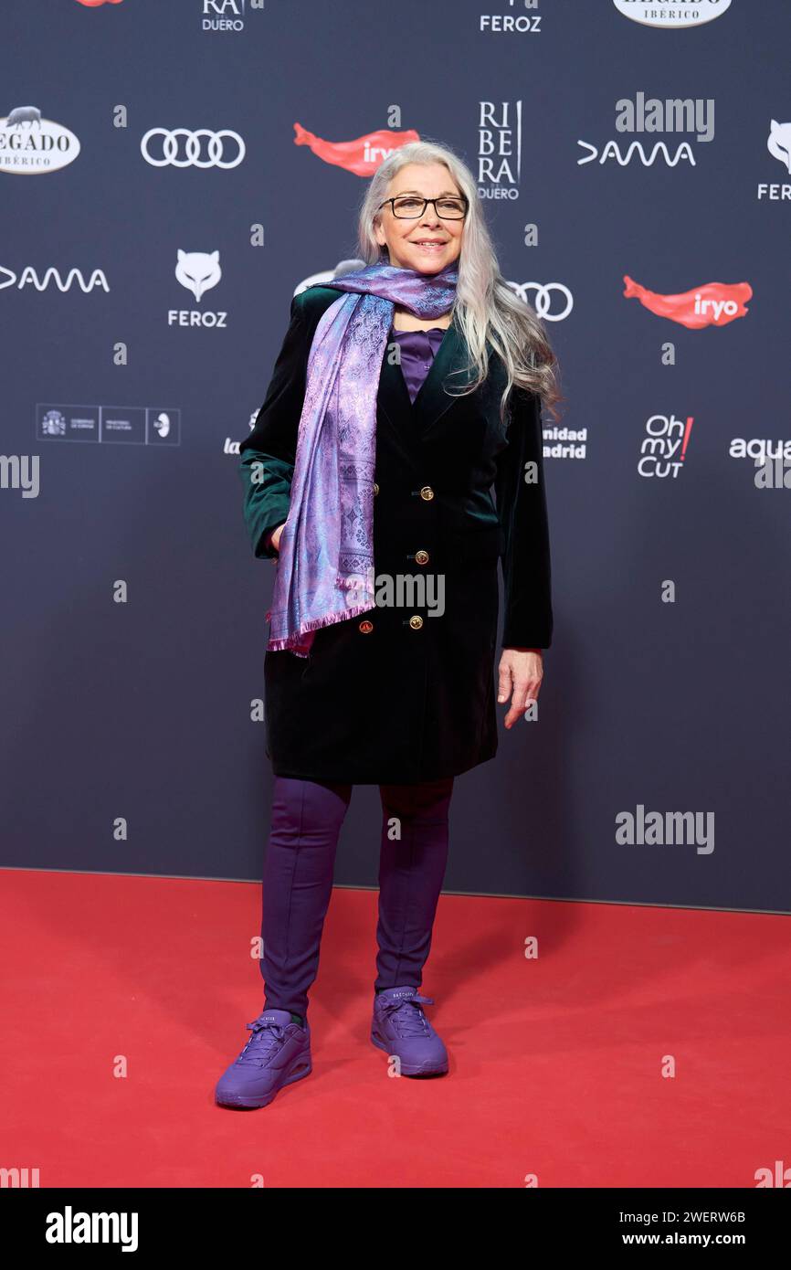 January 26, 2024, Madrid, Madrid, Spain: Kiti Manver attends Feroz ...
