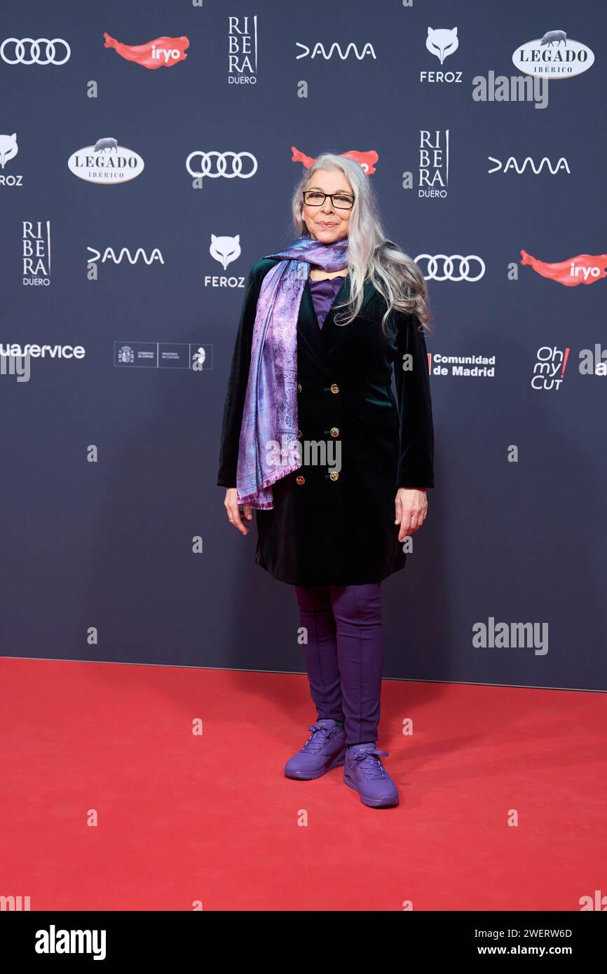 January 26, 2024, Madrid, Madrid, Spain: Kiti Manver attends Feroz ...