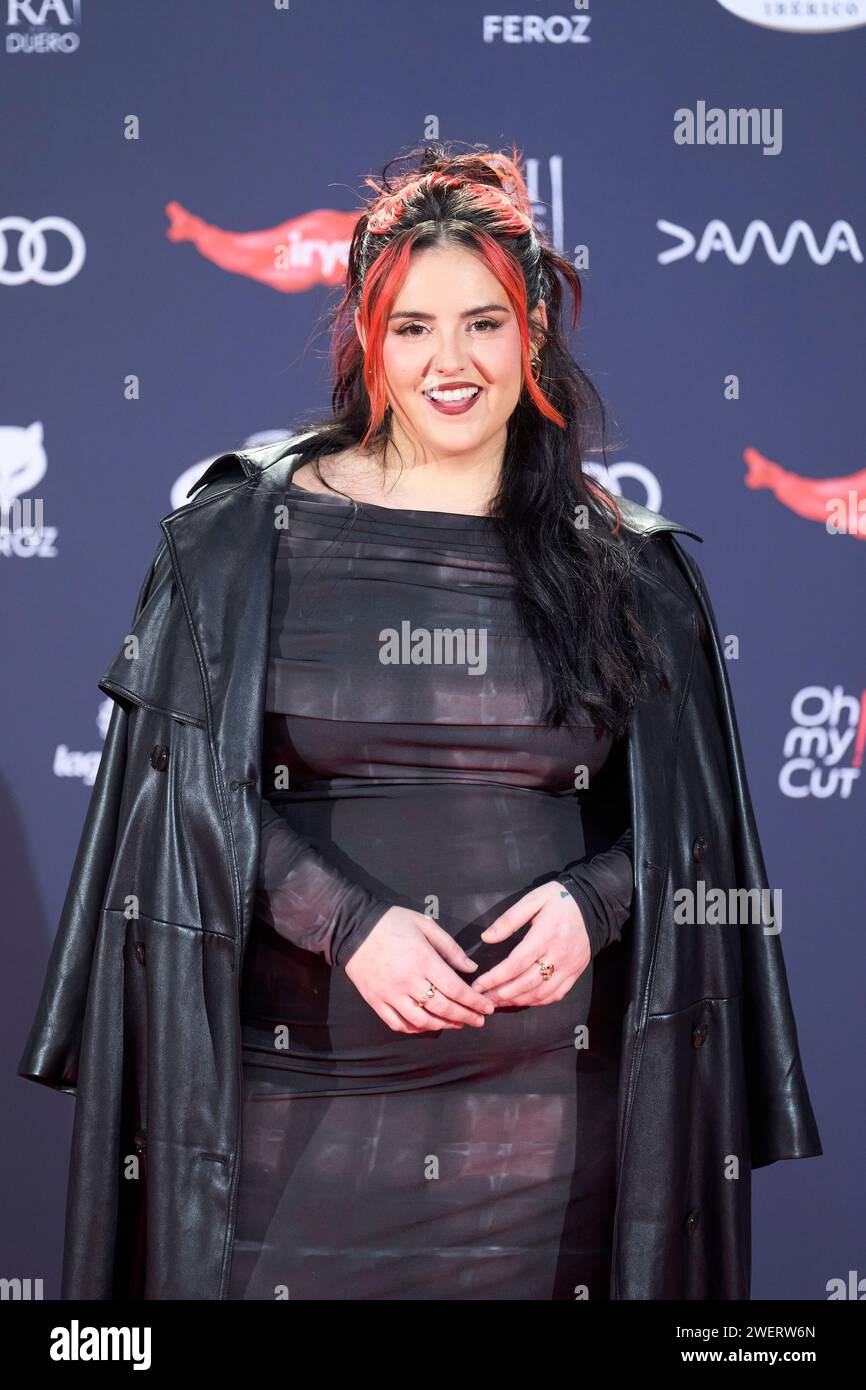 Madrid. Spain. 20240127, Andrea Compton attends Feroz Awards 2024 - Red ...