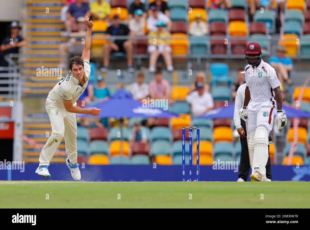 Brisbane, Australia. 26th Jan 2024. Pat Cummins (30 Australia captain ...