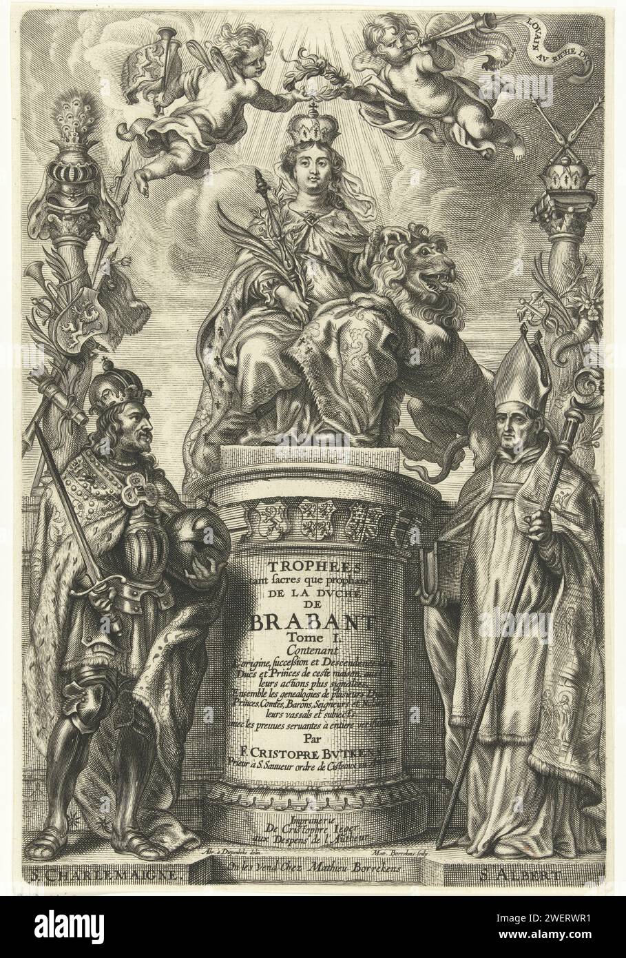 The TRUND Brabantia, with Charlemagne and H. Albert van Leuven ...