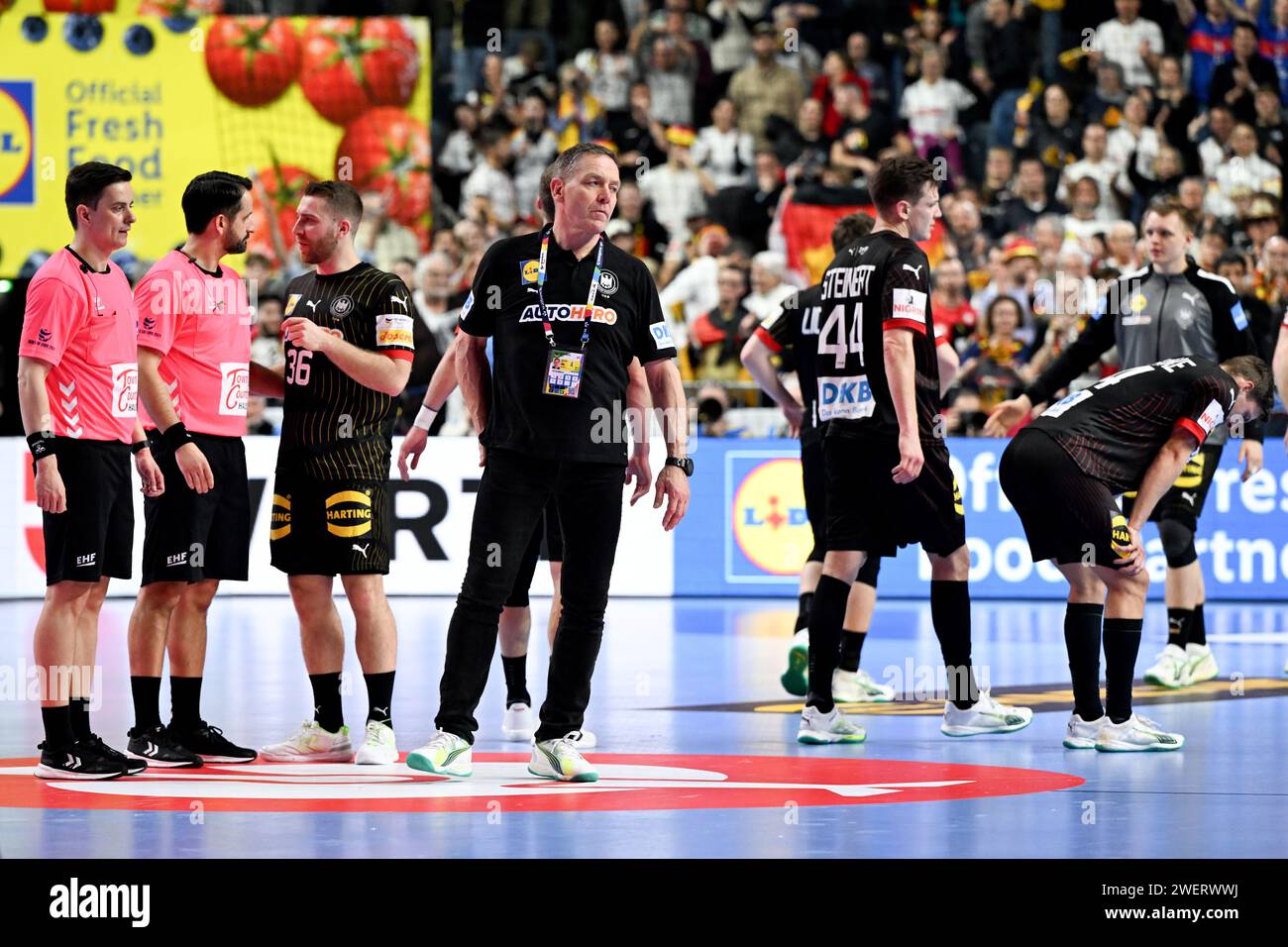 Cologne, Germany. 26th Jan, 2024. Handball: European Championship ...