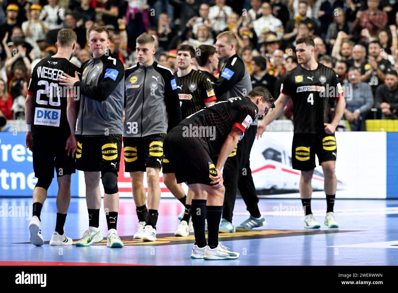 Cologne, Germany. 26th Jan, 2024. Handball: European Championship ...