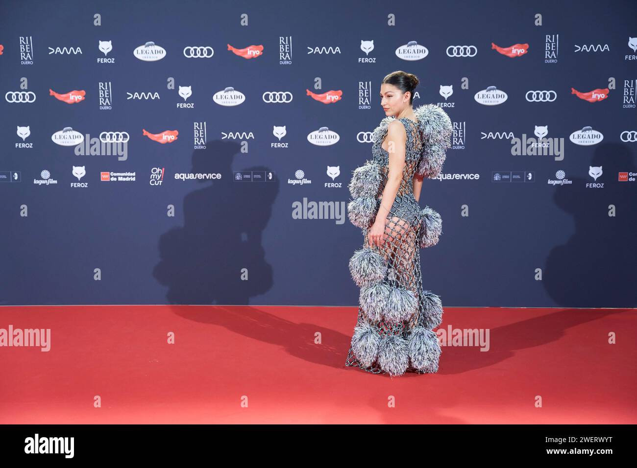 Madrid. Spain. 20240126, Ursula Corbero attends Feroz Awards 2024 - Red ...