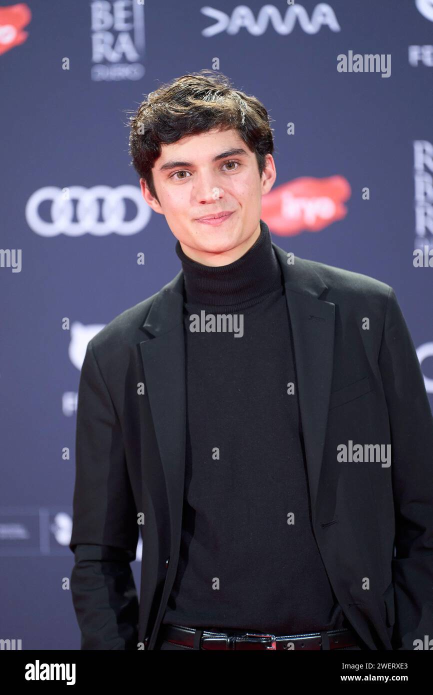 January 26, 2024, Madrid, Madrid, Spain: Biel Rossell attends Feroz ...