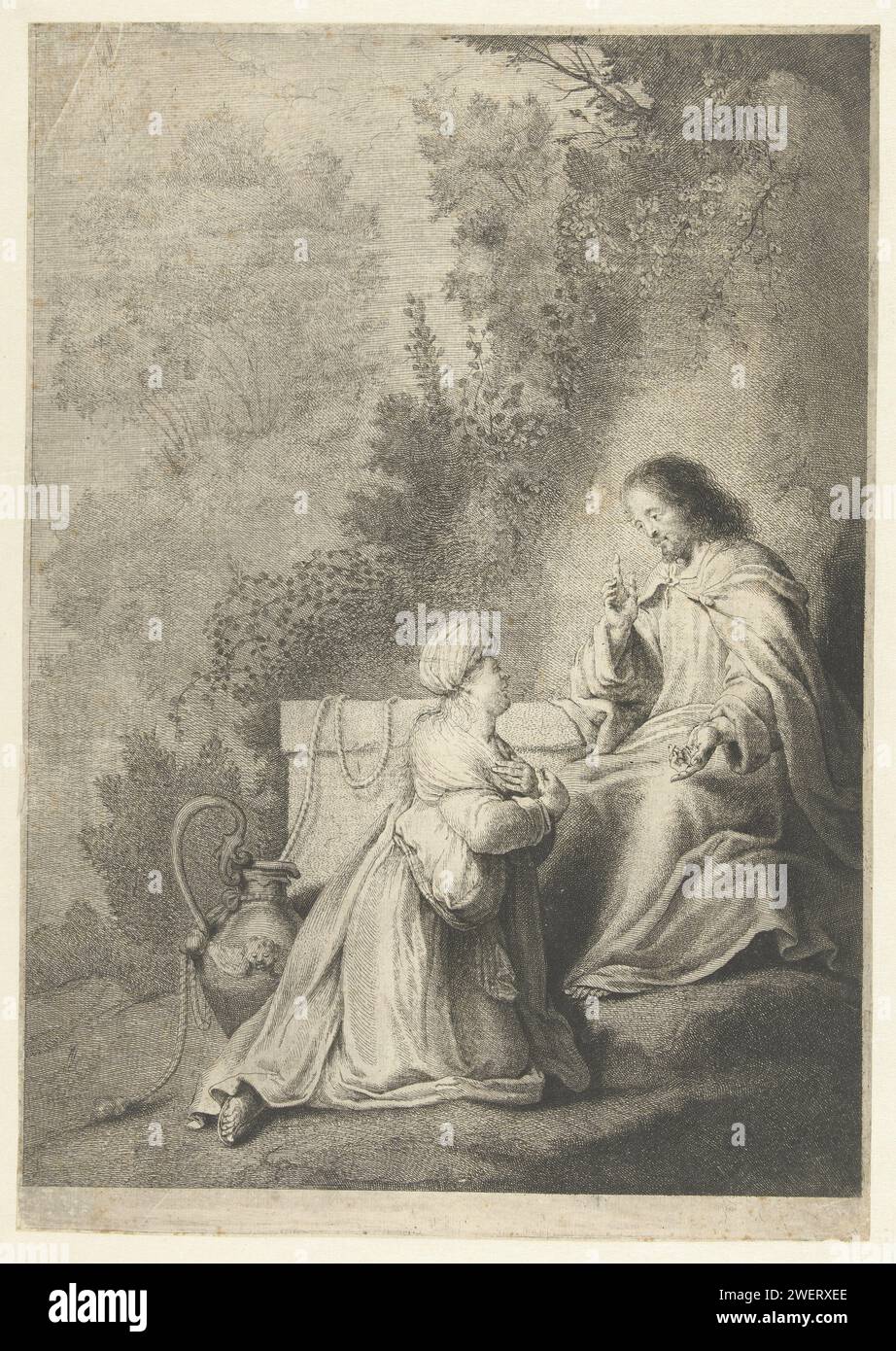 Christ and the Samaritan woman, Pieter Fransz de Grebber, 1610 - 1655 ...