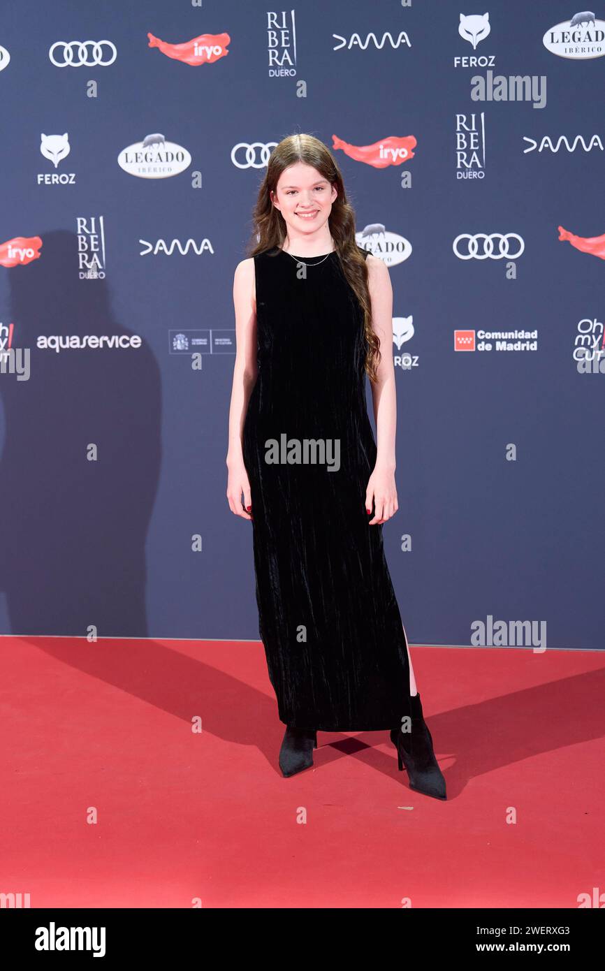 January 26, 2024, Madrid, Madrid, Spain: Sara Roig attends Feroz Awards ...