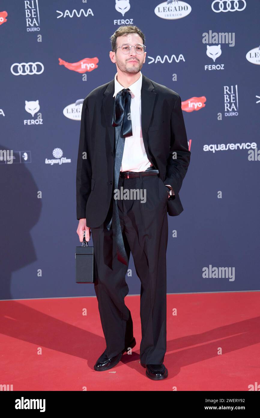 January 26, 2024, Madrid, Madrid, Spain: Alejandro Llama attends Feroz ...