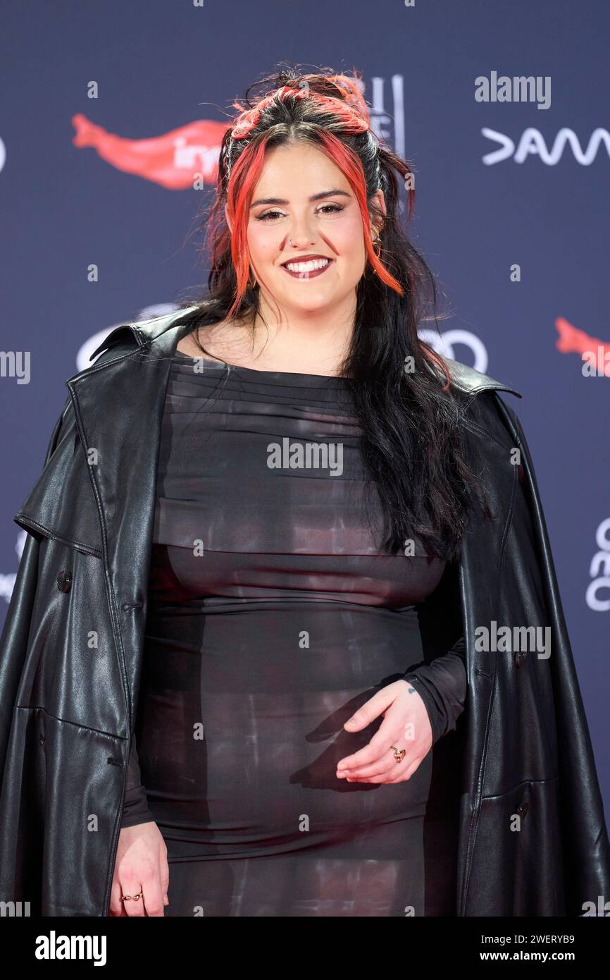 January 26, 2024, Madrid, Madrid, Spain: Andrea Compton attends Feroz ...