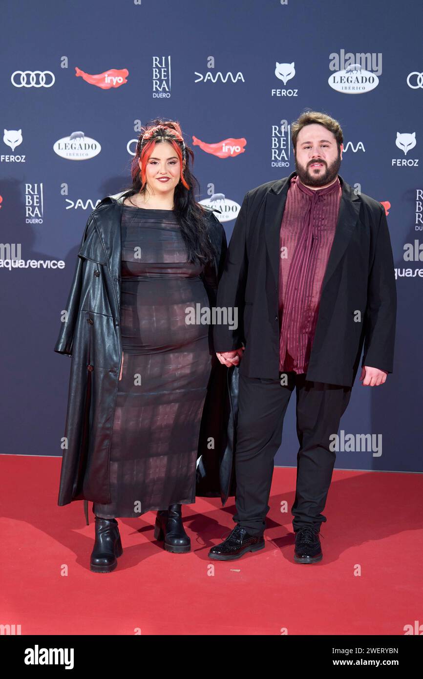 January 26, 2024, Madrid, Madrid, Spain: Andrea Compton attends Feroz ...
