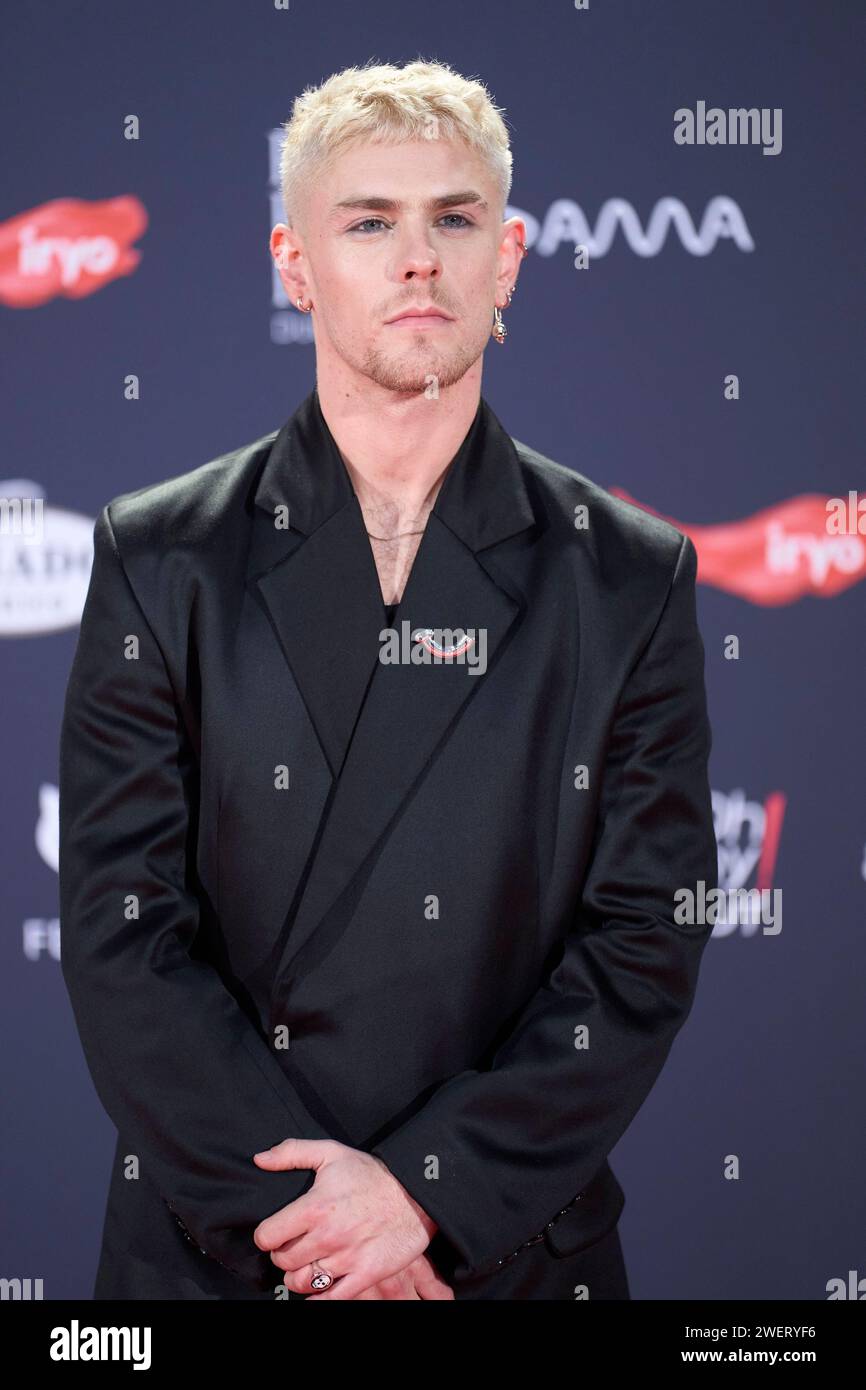 January 26, 2024, Madrid, Madrid, Spain: Patrick Criado attends Feroz ...