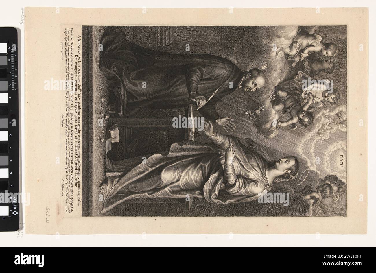 Mary appears to Saint Ignatius van Loyola, Schelte Adamsz. Bolswert, after Gerard Seghers, 1631 ...