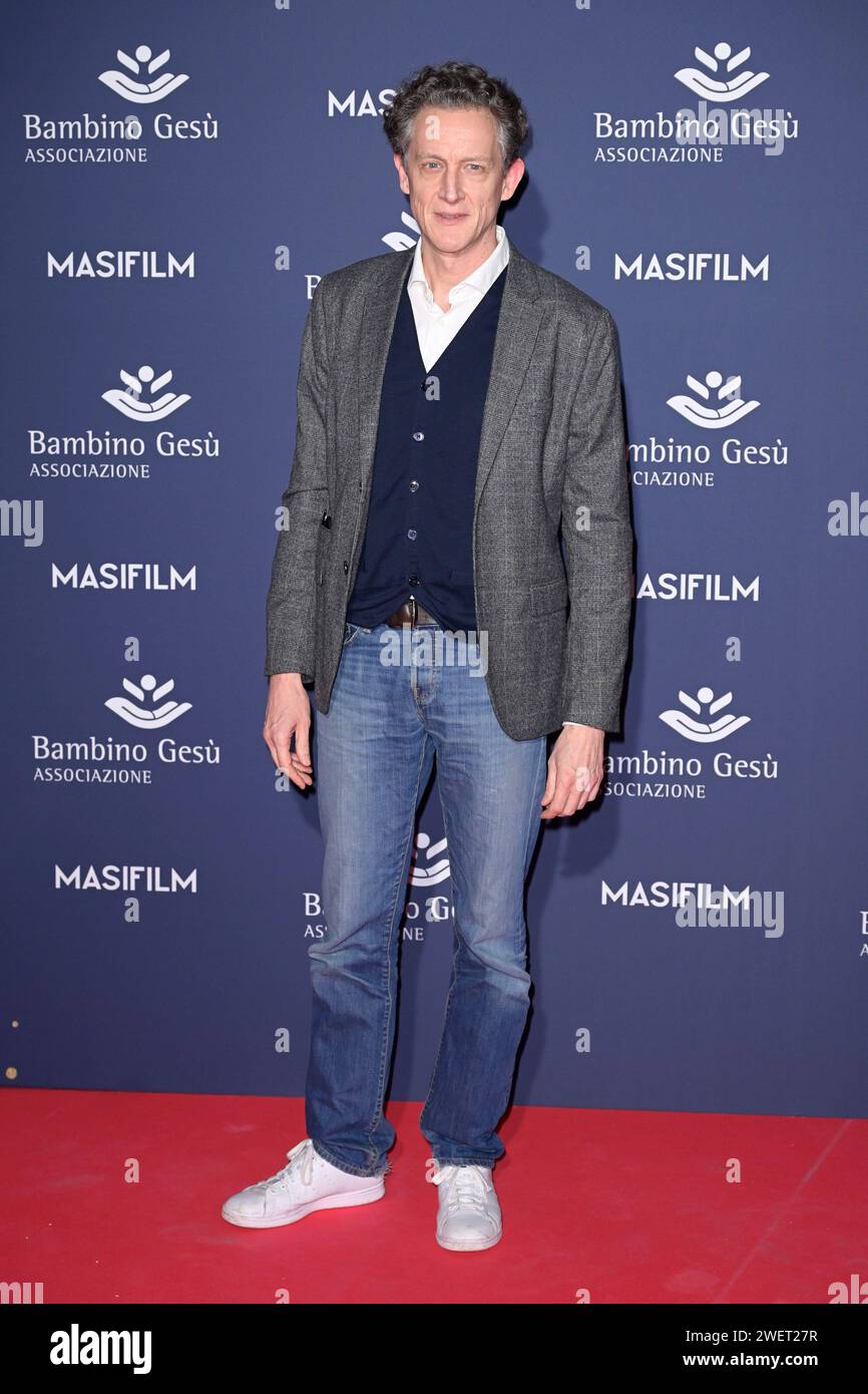Rome, Italy. 26th Jan, 2024. Pietro Ragusa attends the red carpet of ...