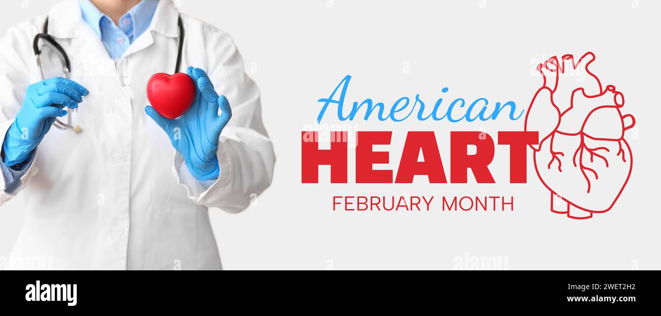 Heart disease awareness month hi-res stock photography and images - Alamy