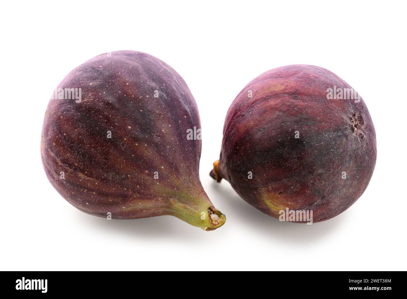 Fresh ripe figs on white background Stock Photo - Alamy