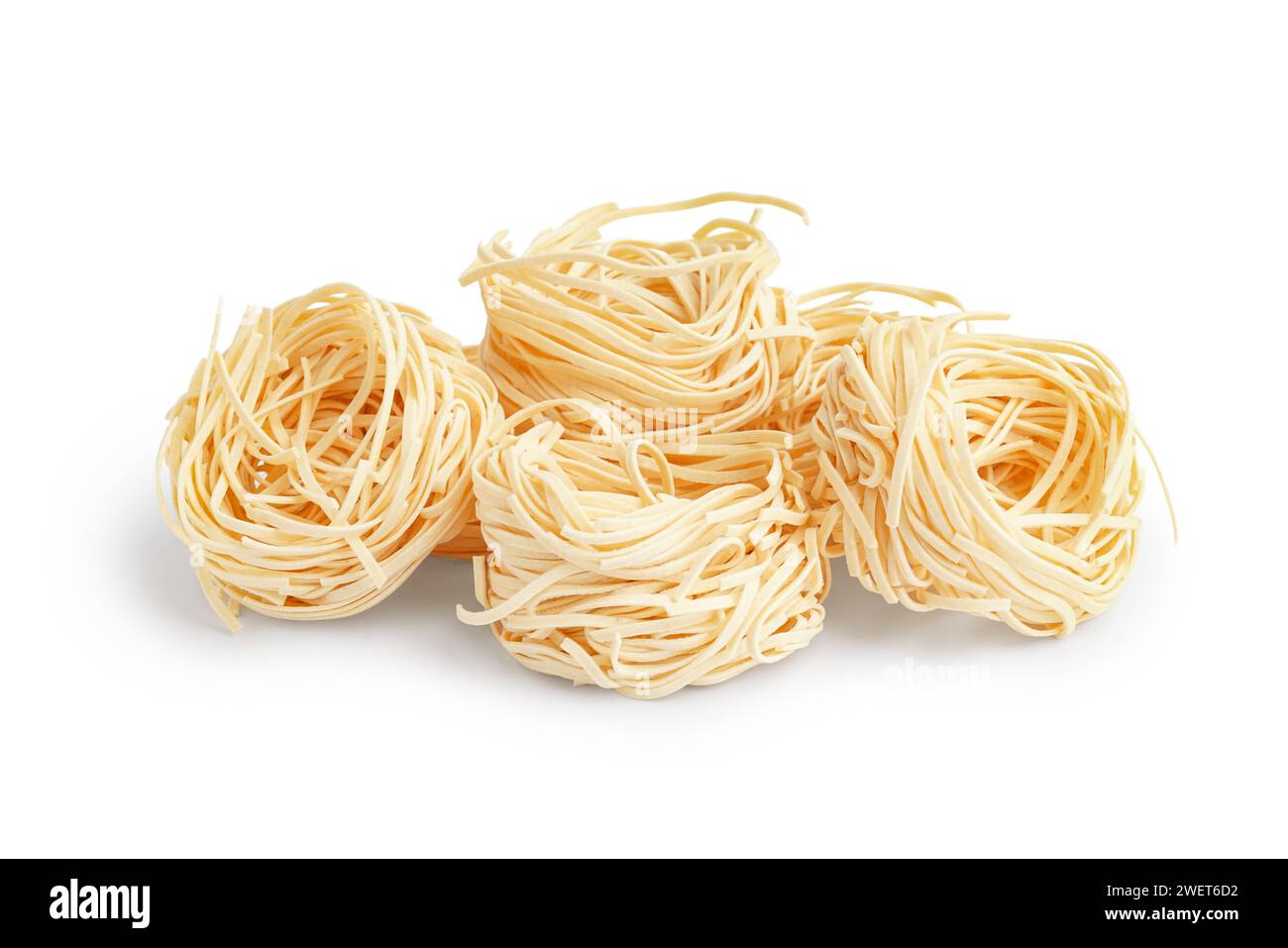 Uncooked pasta nests hi-res stock photography and images - Alamy