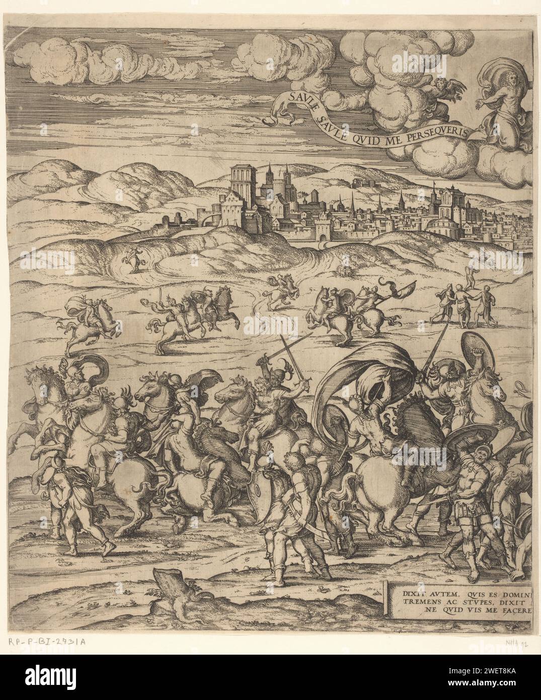 Conversion of Paulus, Pieter van der Borcht (I), After Anonymous, 1545 ...