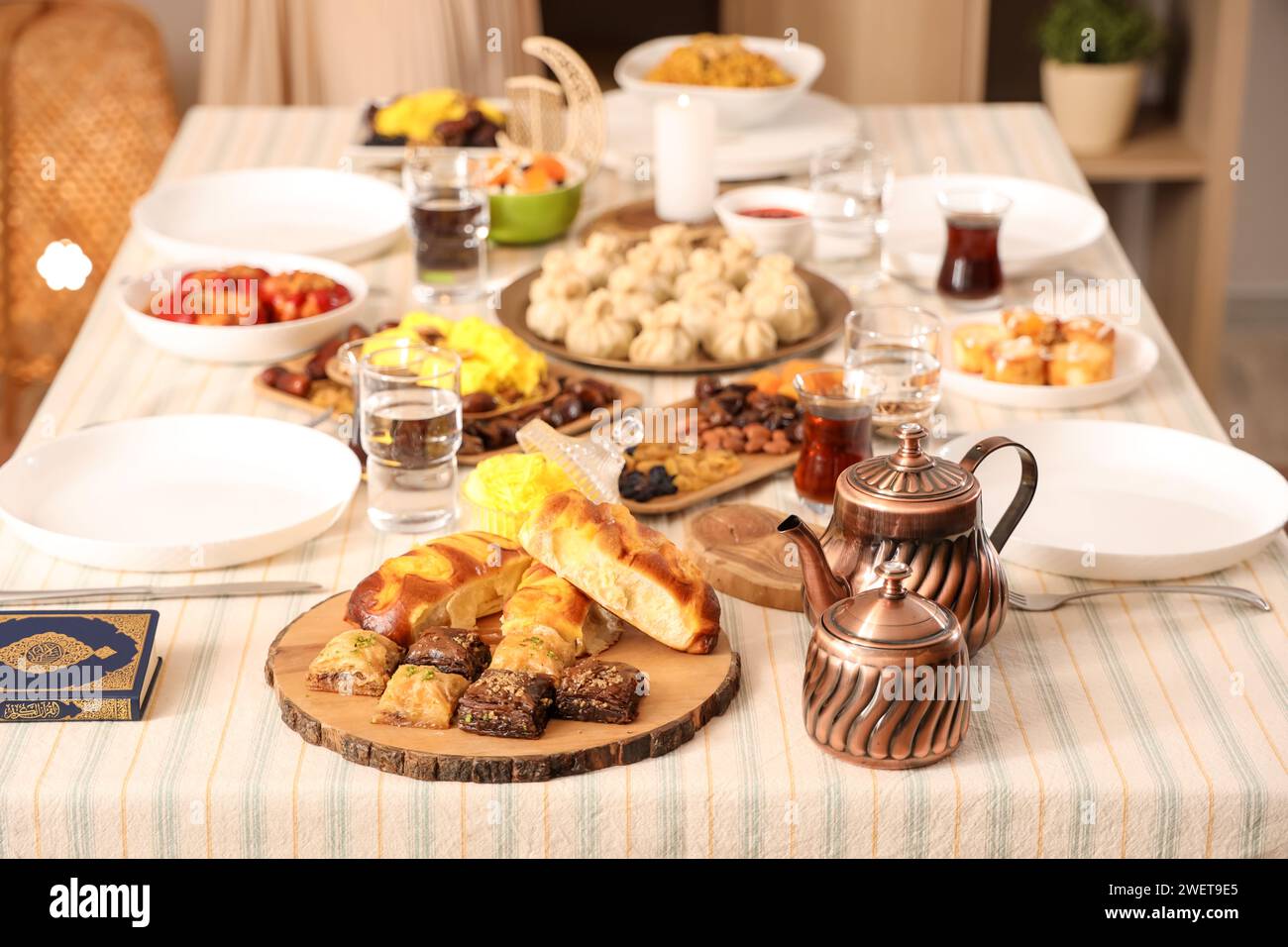 Ramadan dining table hi-res stock photography and images - Alamy