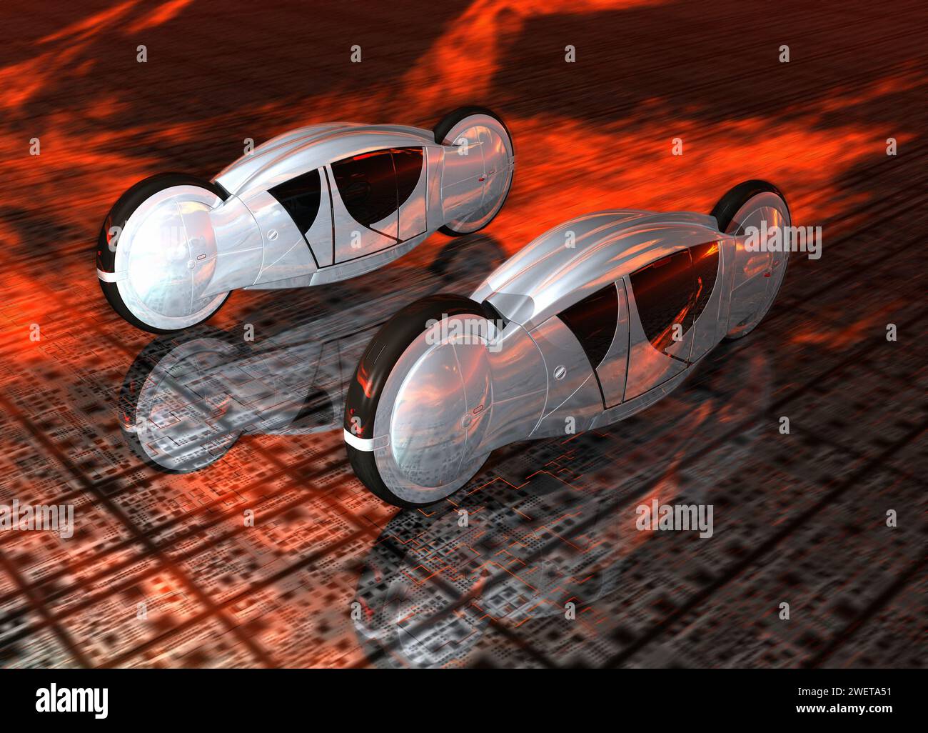 Futuristic autonomous flying vehicles, illustration Stock Photo - Alamy Futuristic autonomous flying vehicles, illustration Stock Photo - Alamy