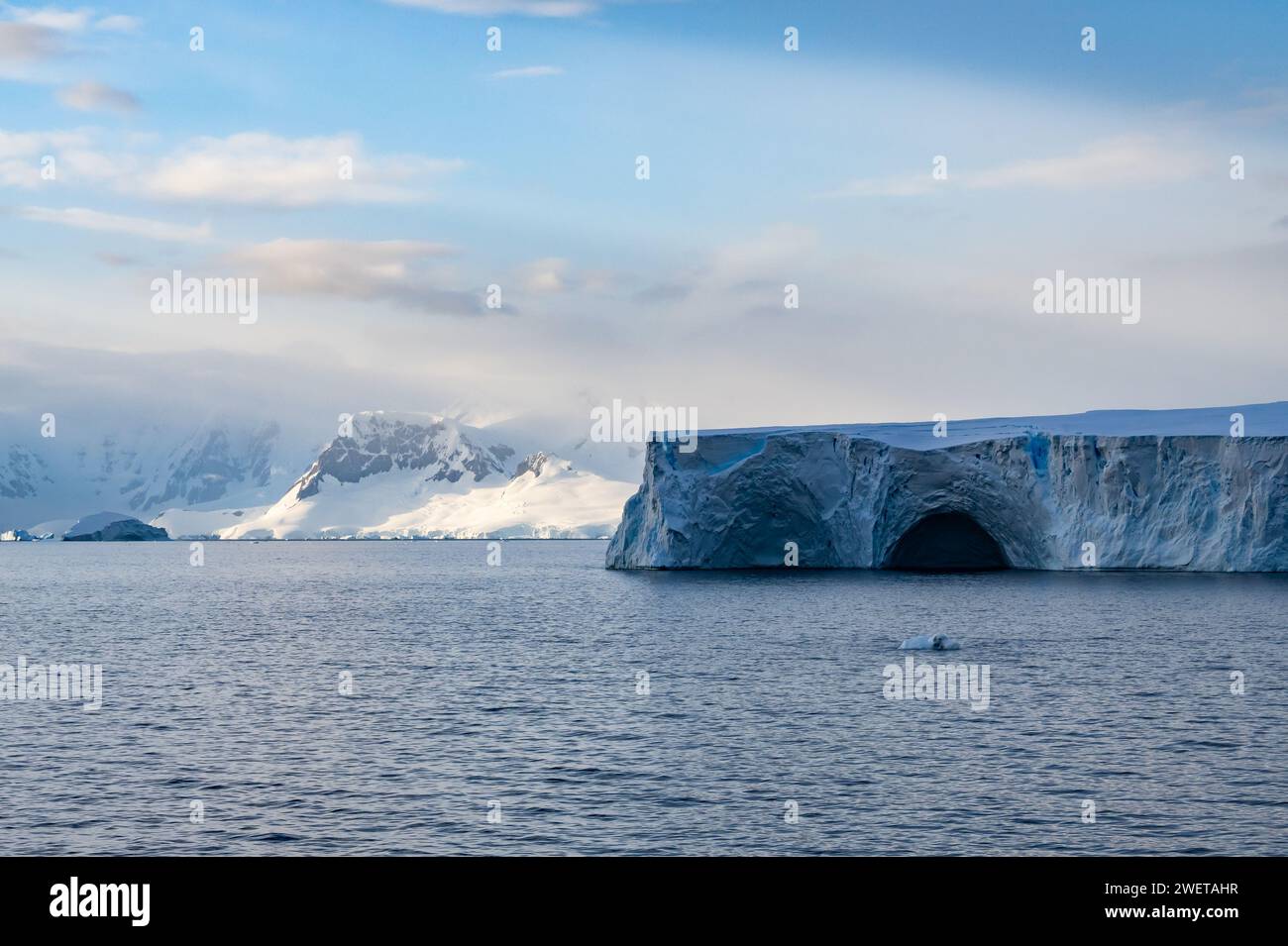 Giant iceberg floating in the water near Antarctica Stock Photo - Alamy