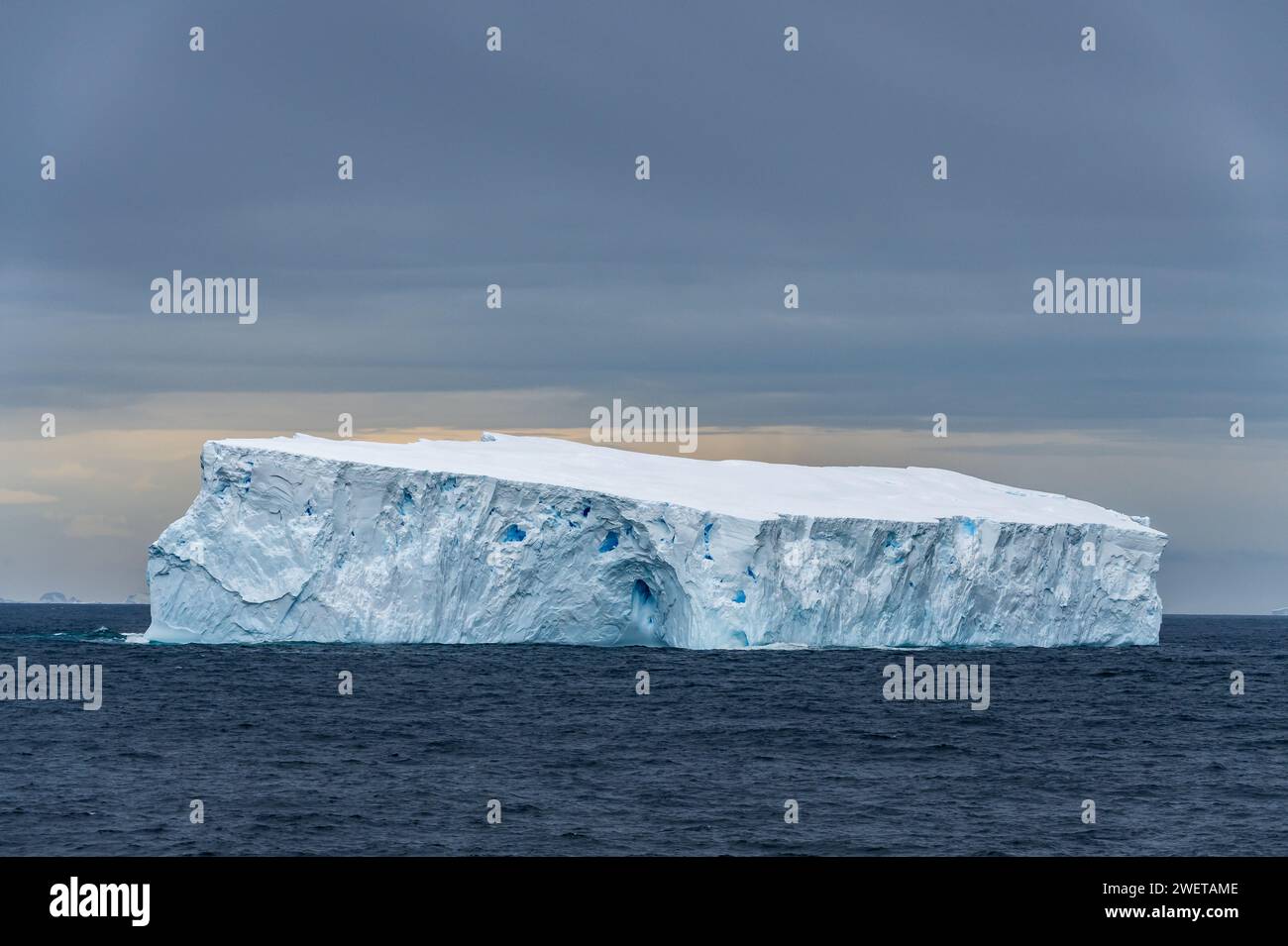 Giant iceberg floating in the water near Antarctica Stock Photo - Alamy