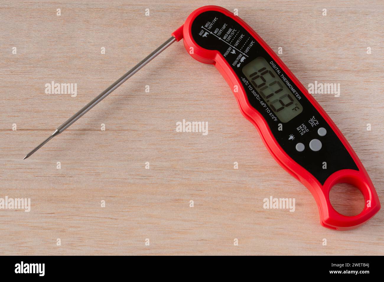 Digital thermometer beef hi-res stock photography and images - Alamy