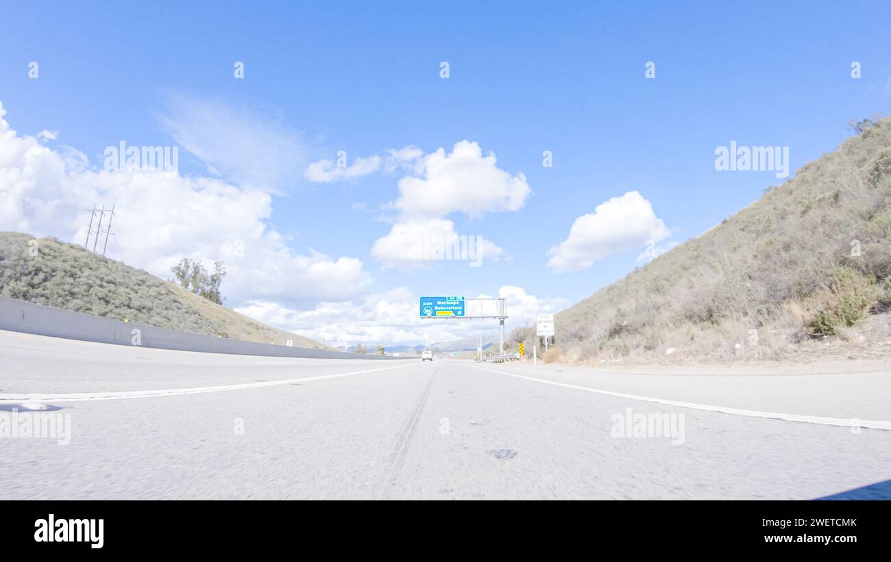 Highway 101 california pov hi-res stock photography and images - Alamy