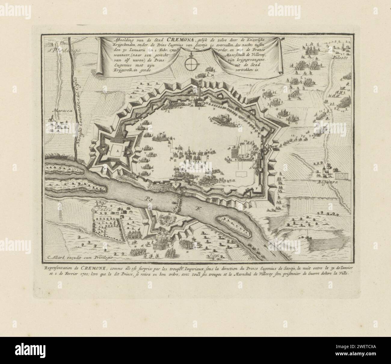 Map of cremona hi-res stock photography and images - Alamy