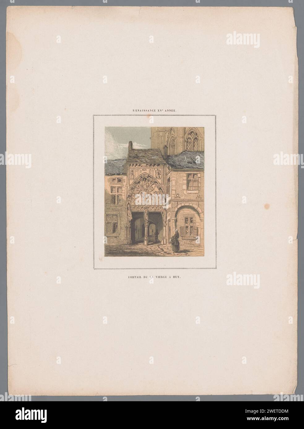 View of the Bethlehem portal of the Collegial Church Onze-Lieve-Vrouw ...